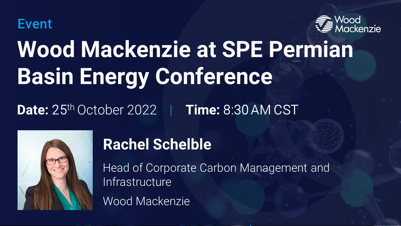 Wood Mackenzie at SPE Permian Basin Energy Conference | Wood Mackenzie